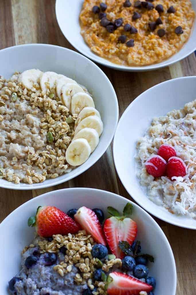 Instant Pot Oatmeal, 5 Ways! | Instant Pot Cooking