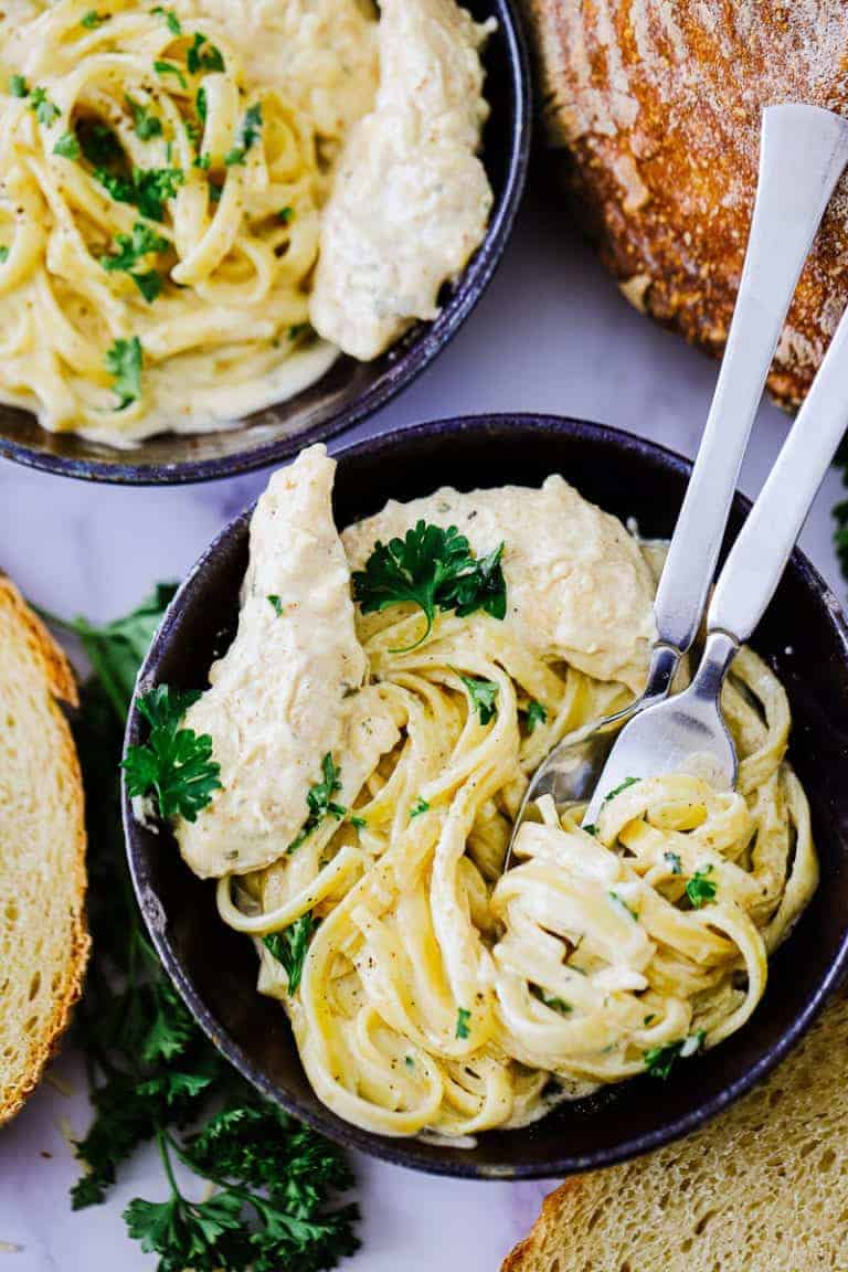 Instant Pot Shrimp Fettuccine Alfredo - One Pot Meal Instant Pot Shrimp Fettuccine Alfredo - One Pot Meal