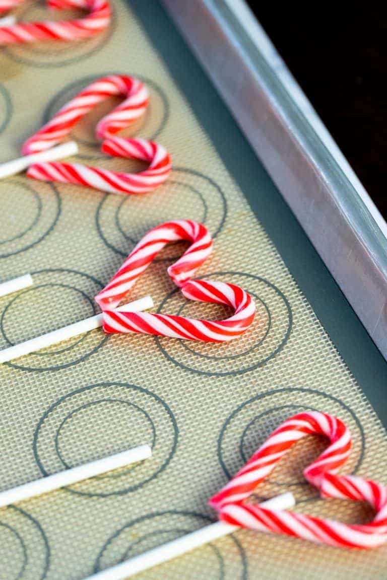 Mini Candy Cane Lollipops - Tried Tested and True