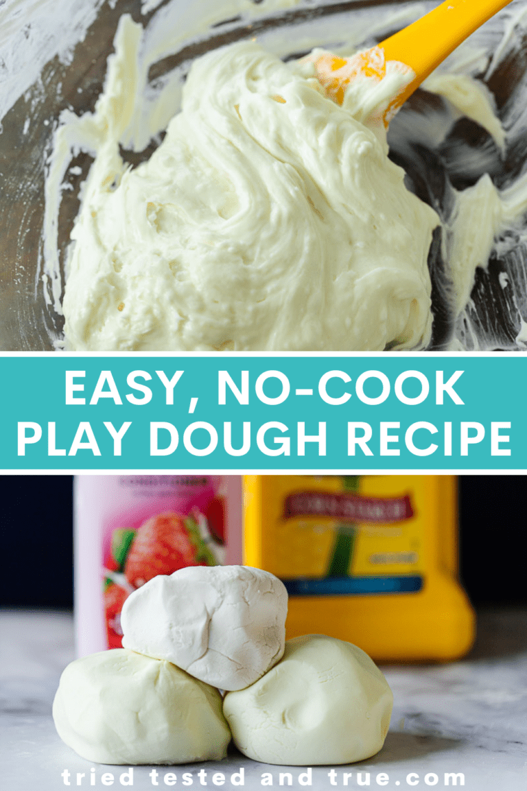 Homemade Play Dough Recipe - Pillowy Soft + Only 2 Ingredients!
