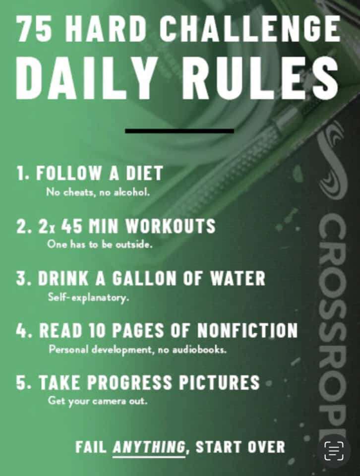 My 75 Hard Journey and Transformation - Before and After